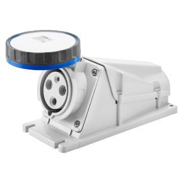 GEWISS GW63522 Socket – 63A 2P+E 230V IP67 Waterproof Socket – RIMAL MARINE