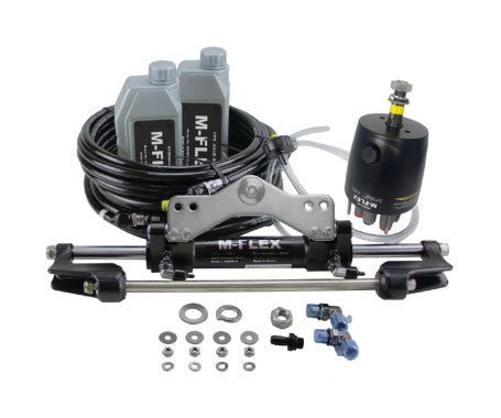 M-FLEX Hydraulic Steering System | For Outboards Up to 600HP – RIMAL MARINE