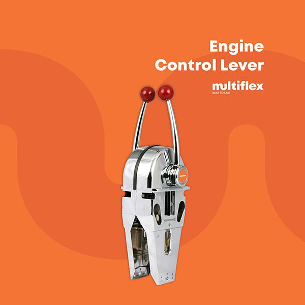 Multiflex V4 Top Mount Control Lever | Twin Engine Marine Control ...