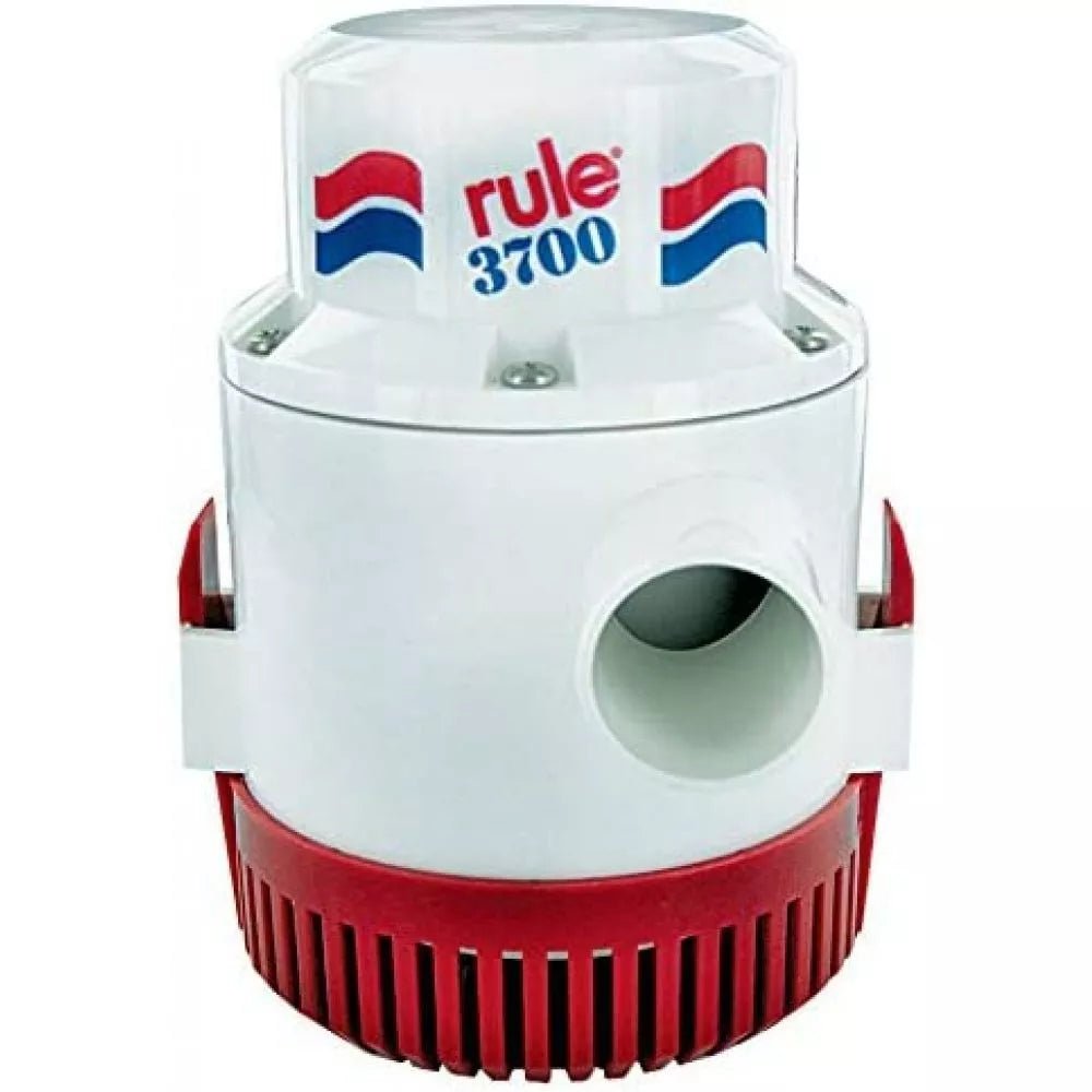 RULE Bilge Pump 3700 GPH – 12V M14A & 24V M16A | Heavy-Duty Marine Pump ...